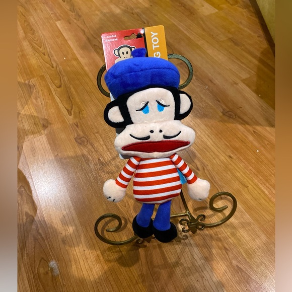 Multipet | Dog | Multipet Paul Frank Pierre French Dog Toy Plush ...